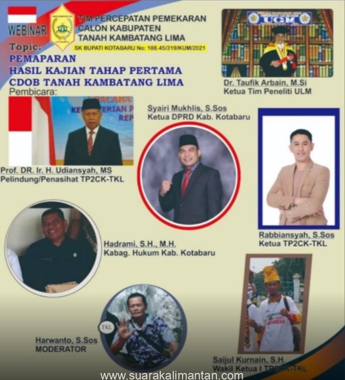 Ketua DPRD Kabupaten Kotabaru, Apresiasi Tim Percepatan Pemekaran CDOB ... Ketua DPRD Kabupaten Kotabaru, Apresiasi Tim Percepatan Pemekaran CDOB ...